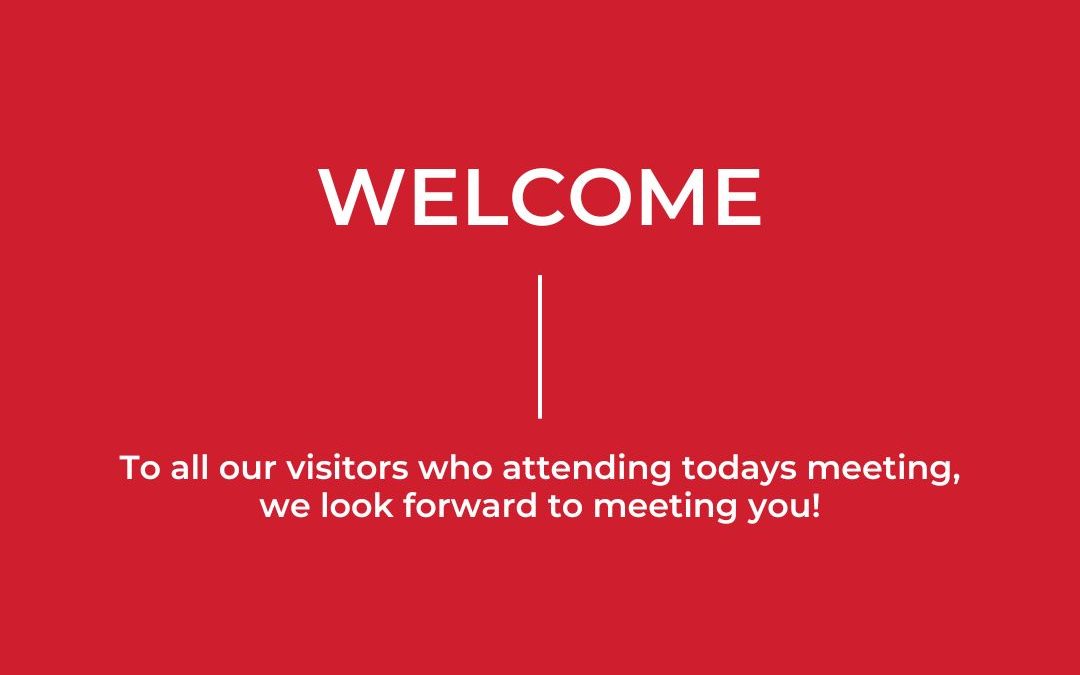 BNI - Welcome New Visitors [Template] - Content Monarchy